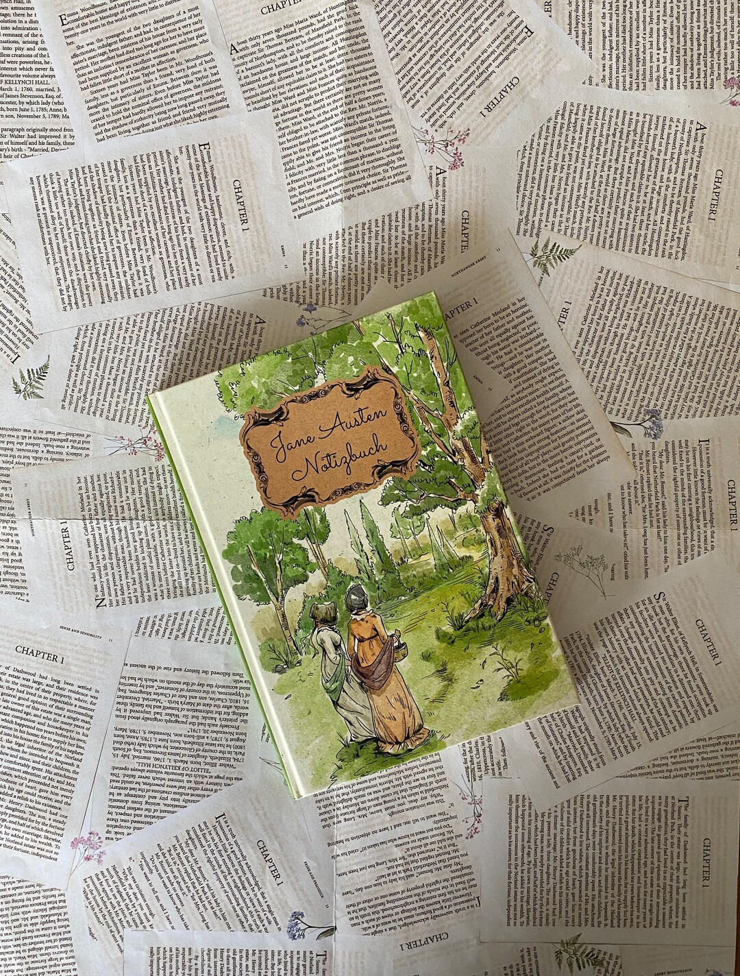 Jane Austen Notebook With Charming Cover - Etsy