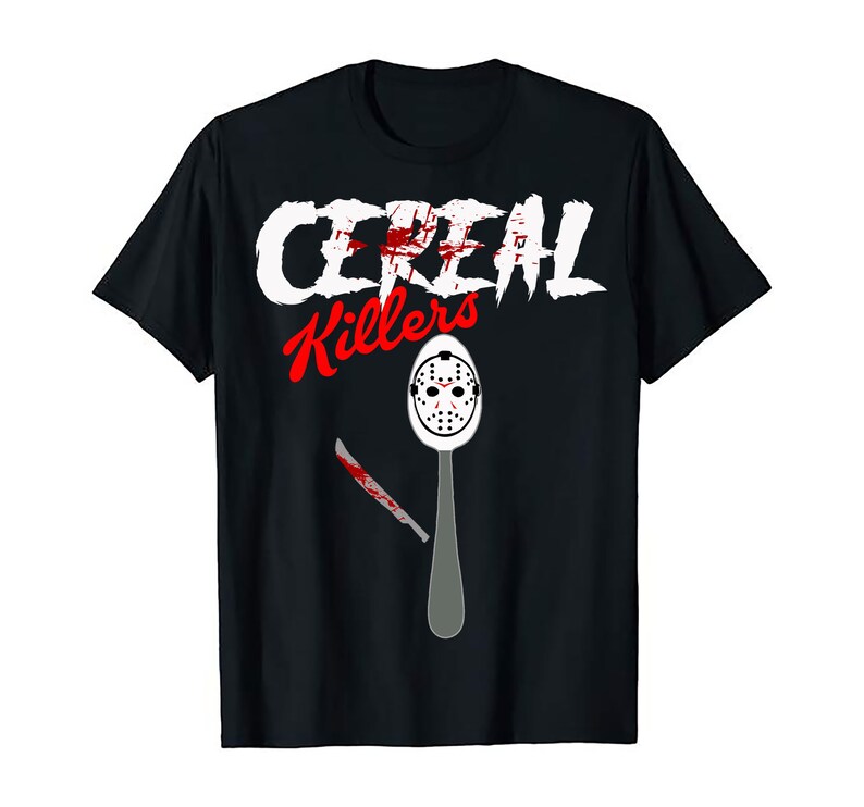 Cereal Killers Comedy Horror Halloween Funny Clown Sarcasm Tops and ...