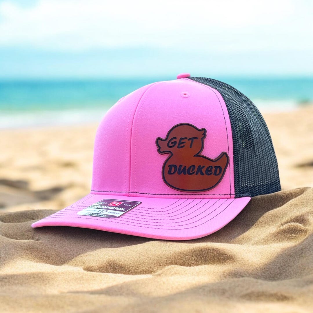 GET DUCKED HAT Pink Hat Offroading Hat Gift for Her Southern Girl ...