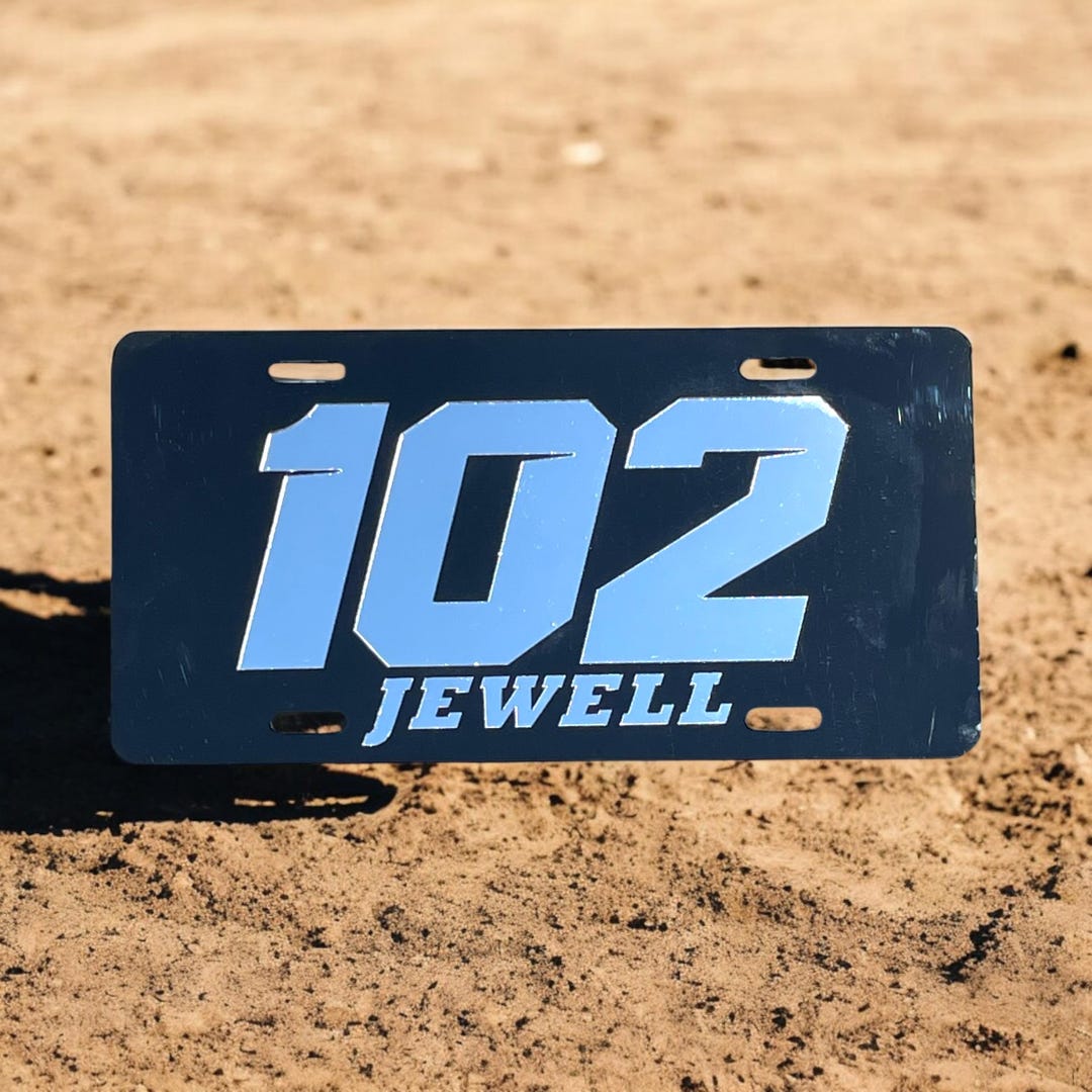 Custom Race Numbers | Mirrored Acrylic License Plate | | Moto Crossing ...