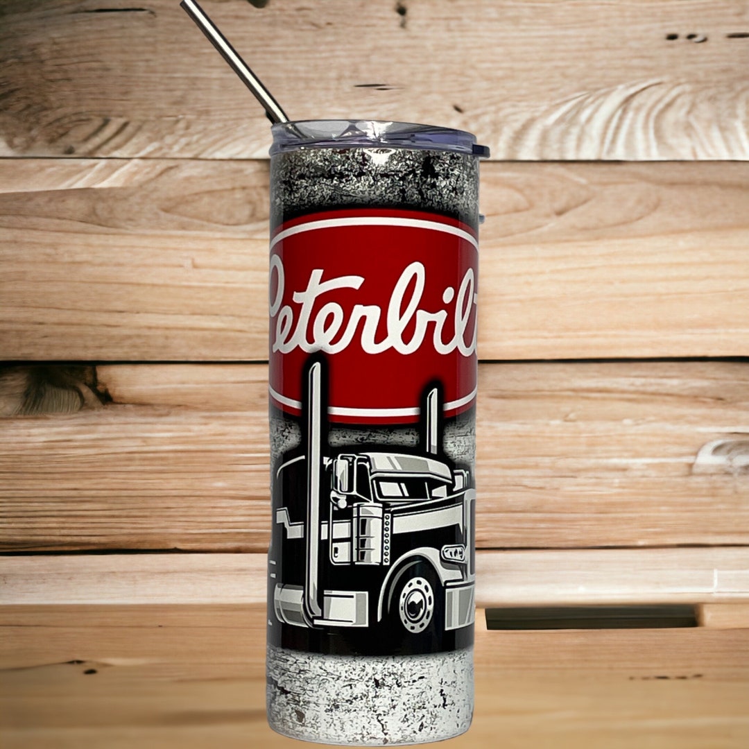 Peterbilt Tumbler Trucker Gift Gift for Husband Truck Driver Husband ...