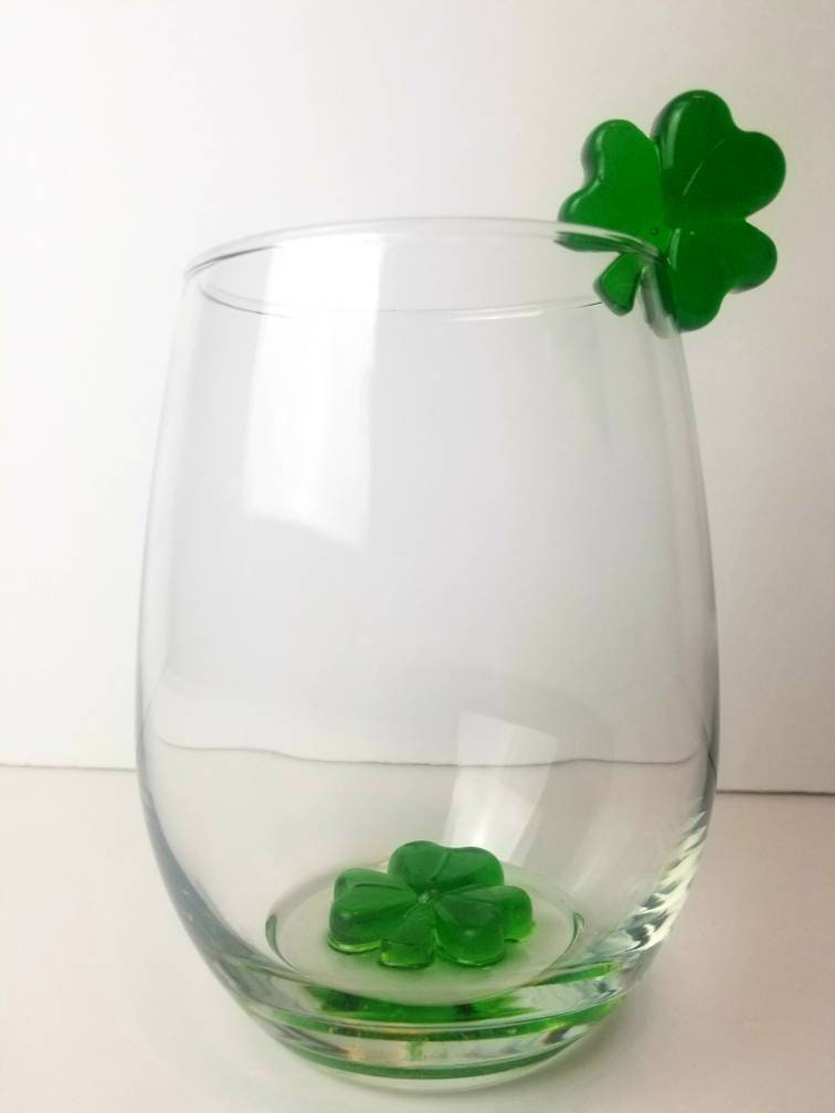 Decorative Drinking Glasses Set of 2 St. Patty's Day St. Patrick's Day ...