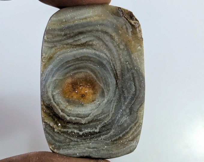 Awesome A-one Quality 100% Natural Desert Druzy Jasper Cushion Shape ...