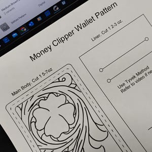 Money Clipper Pattern - Etsy