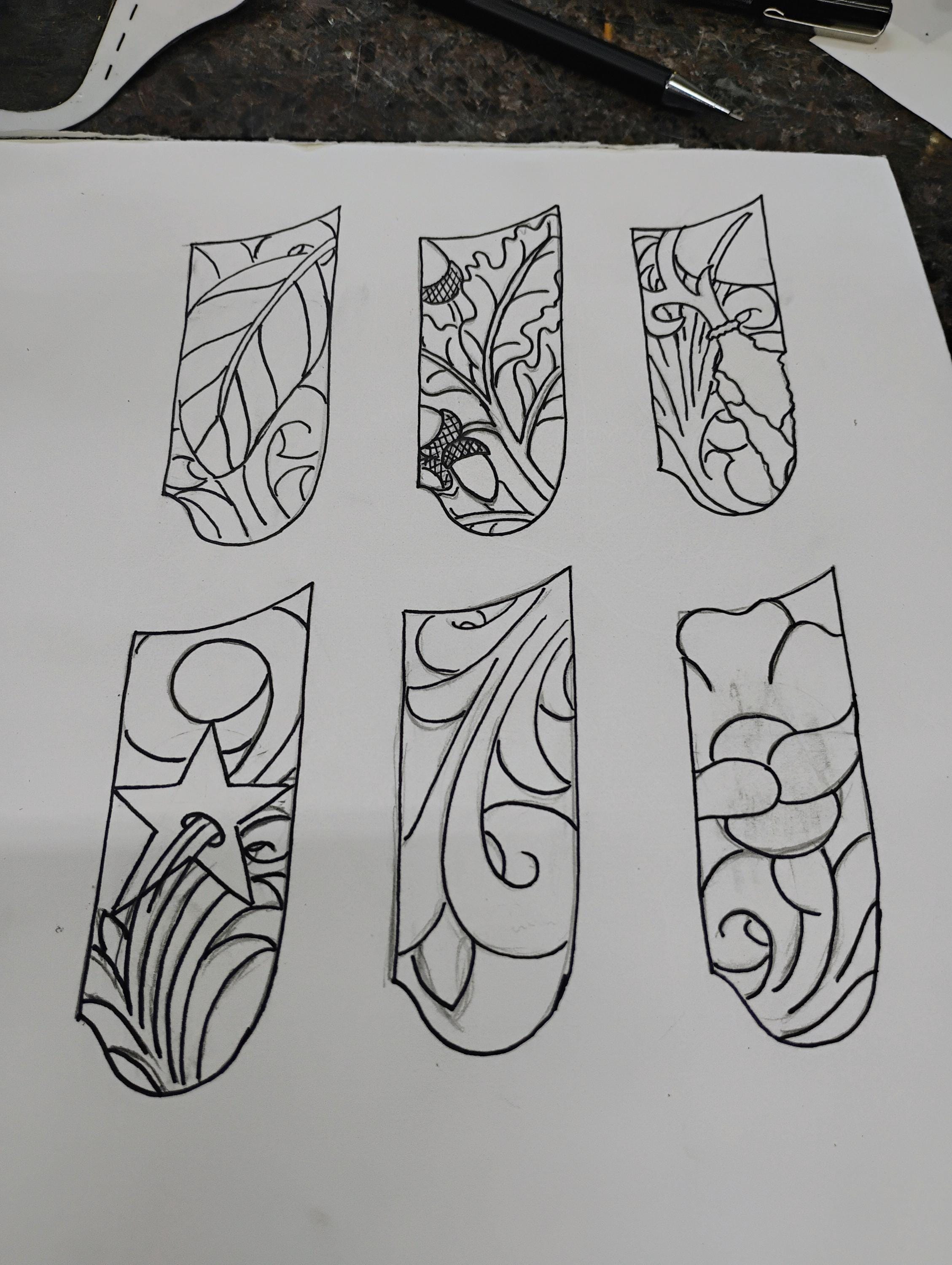Knife Sheath Pattern Pack - Etsy