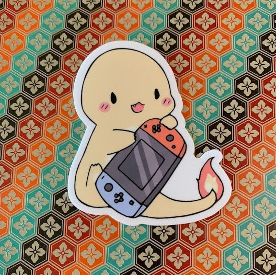 Charmander Switch Vinyl Sticker - Etsy