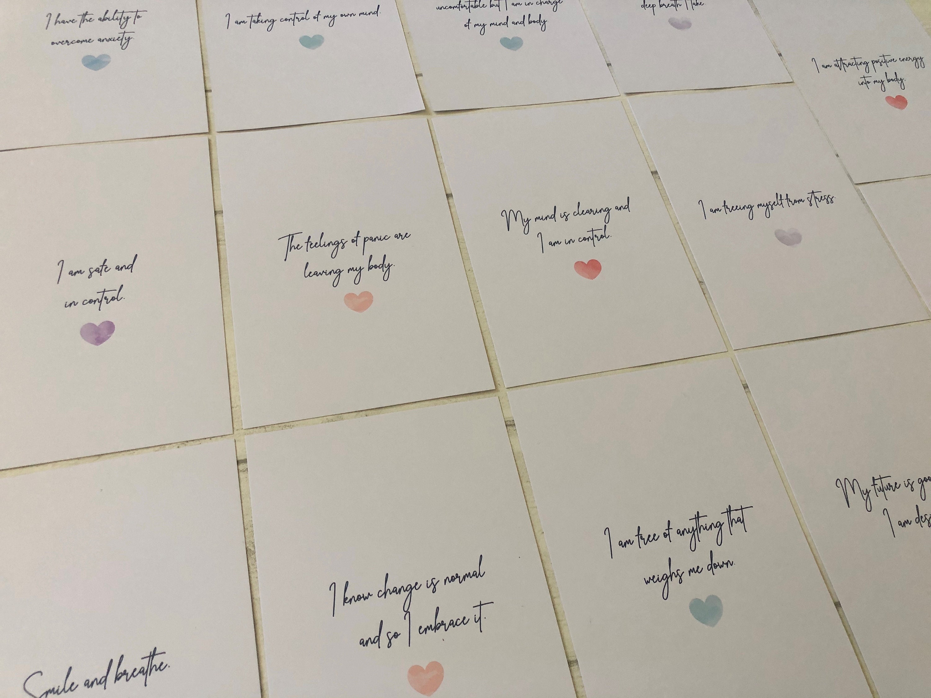 Positive Affirmation Cards | Motivational Cards | Positive Affirmation ...