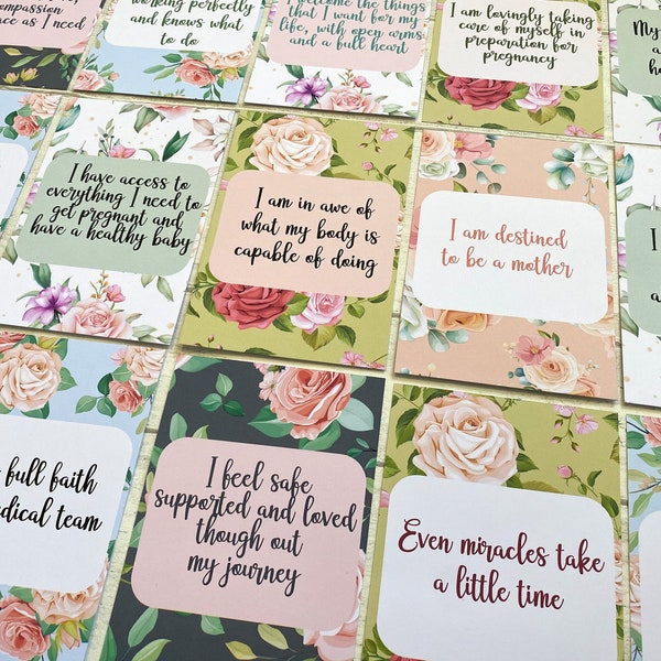Affirmation Cards - Etsy UK