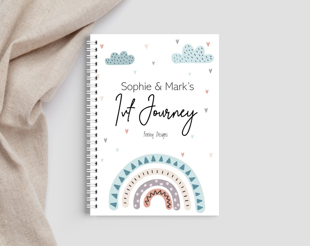Rainbow Fertility Journal - Etsy
