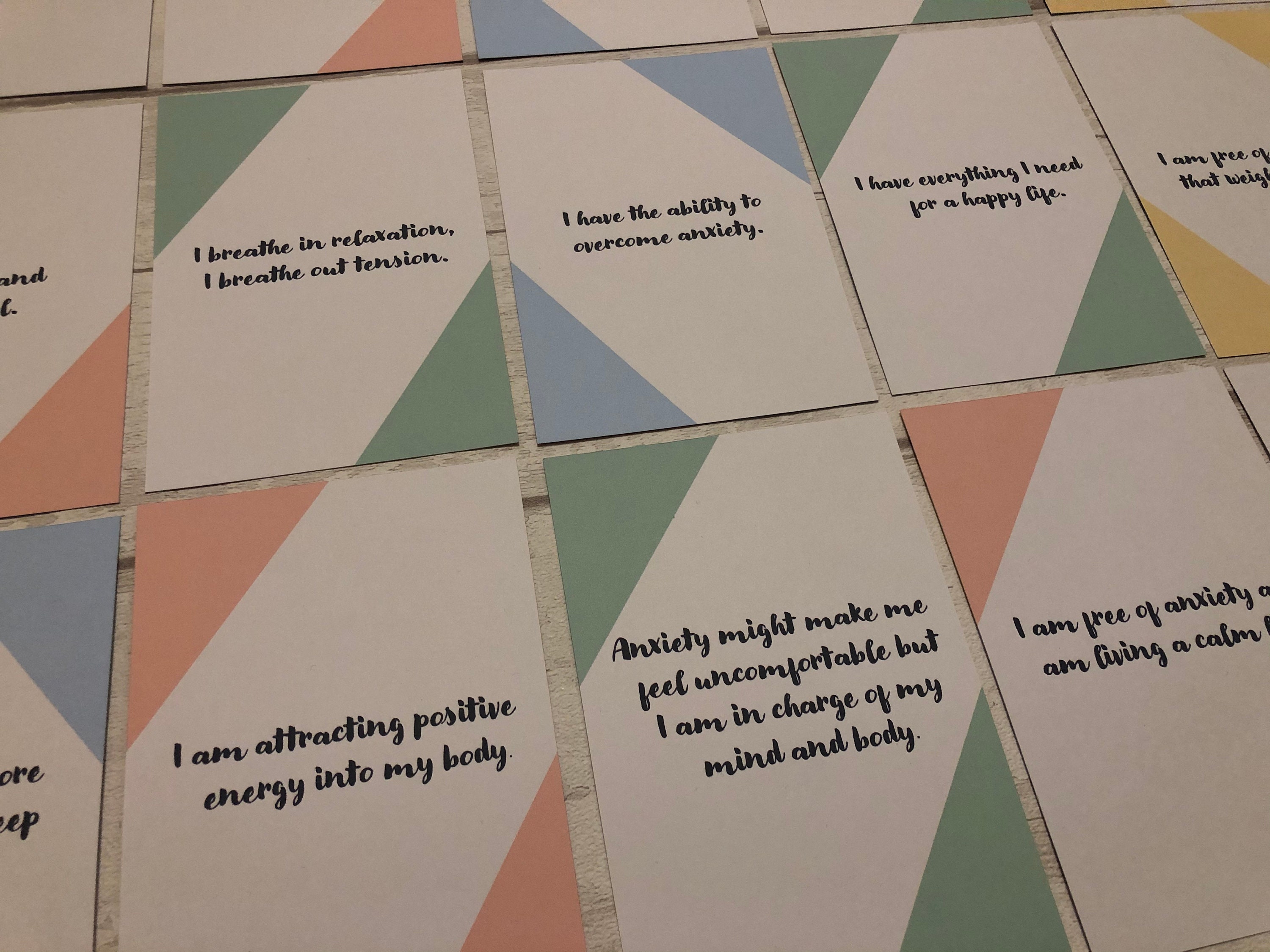 Positive Affirmation Cards | Motivational Cards | Positive Affirmation ...