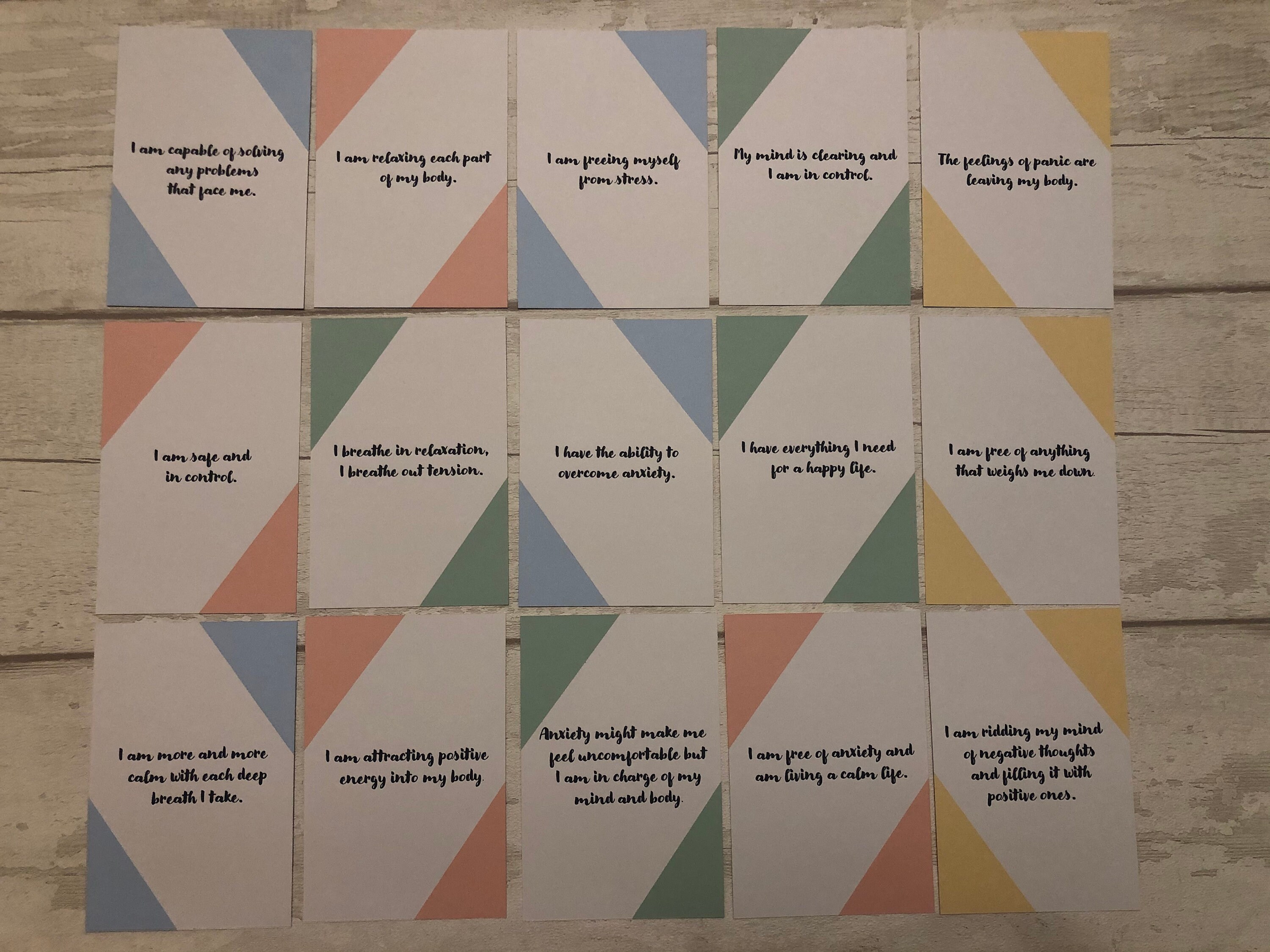 Positive Affirmation Cards | Motivational Cards | Positive Affirmation ...