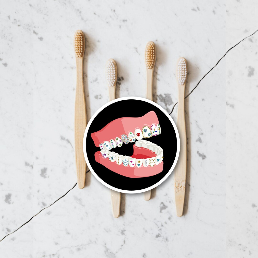 Grillz. Dental Stickers. Dental Gifts. Dental Student. Dental Hygiene ...