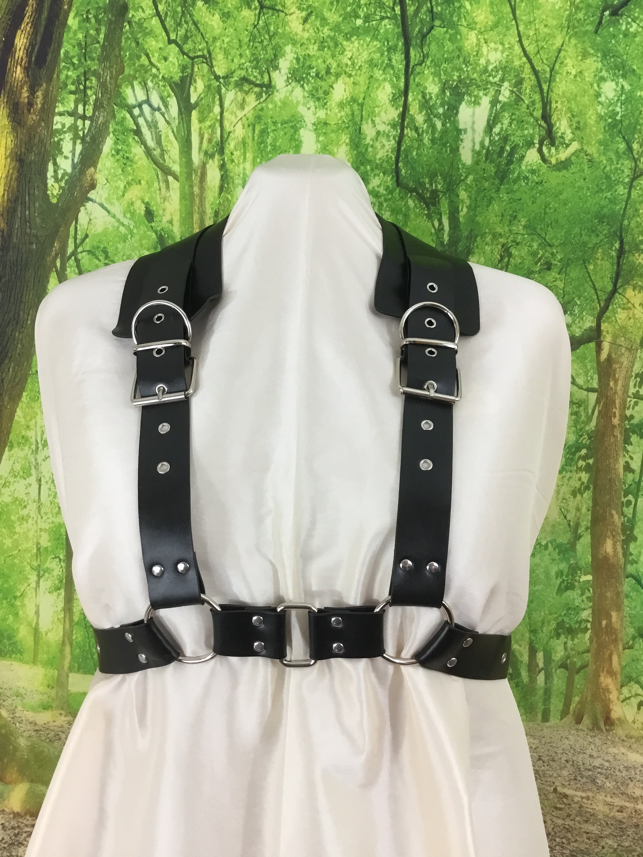 Mens BDSM Gothic Steam Punk Fetish Body Harness - Etsy UK