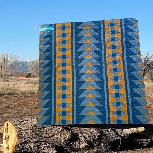 Camping Quilt Pattern - Etsy