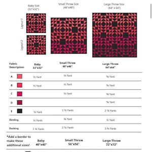 Entropy Quilt Pattern PDF - Etsy