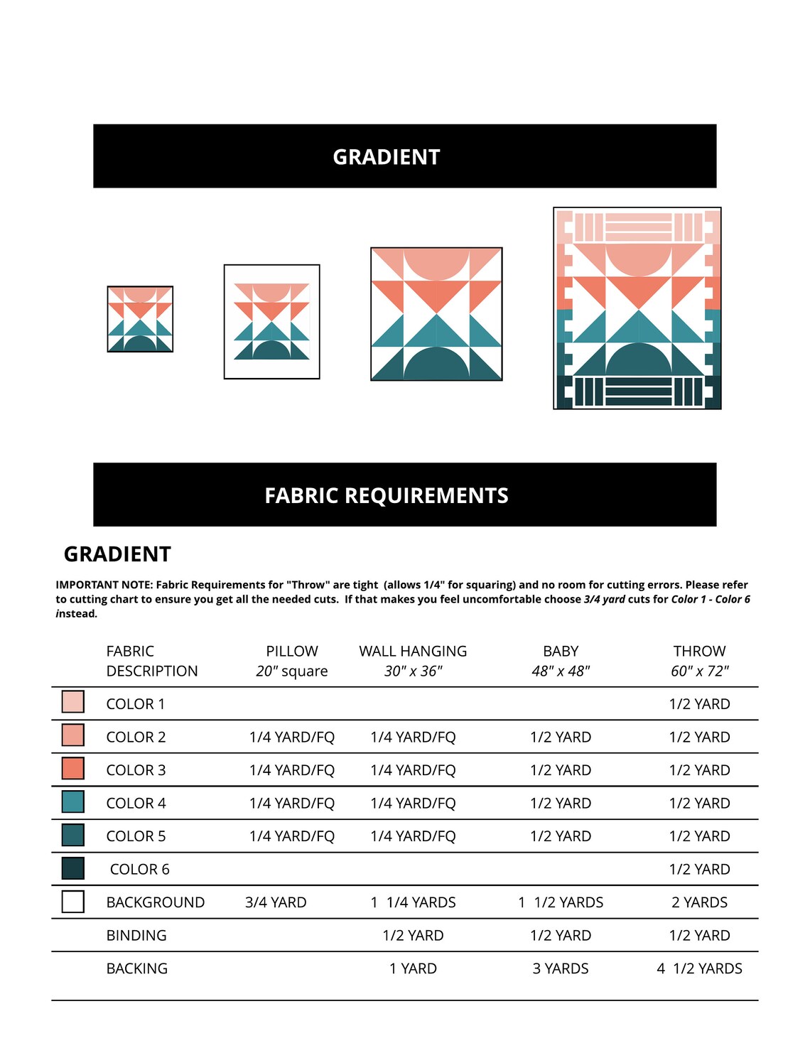 NOMAD QUILT PATTERN - Etsy Canada