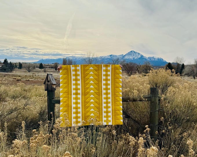 Yellowstone Base Camp Quilt Top Kit - Etsy