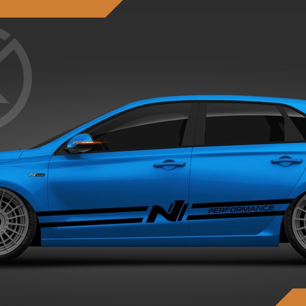 N Performance Sticker - Etsy