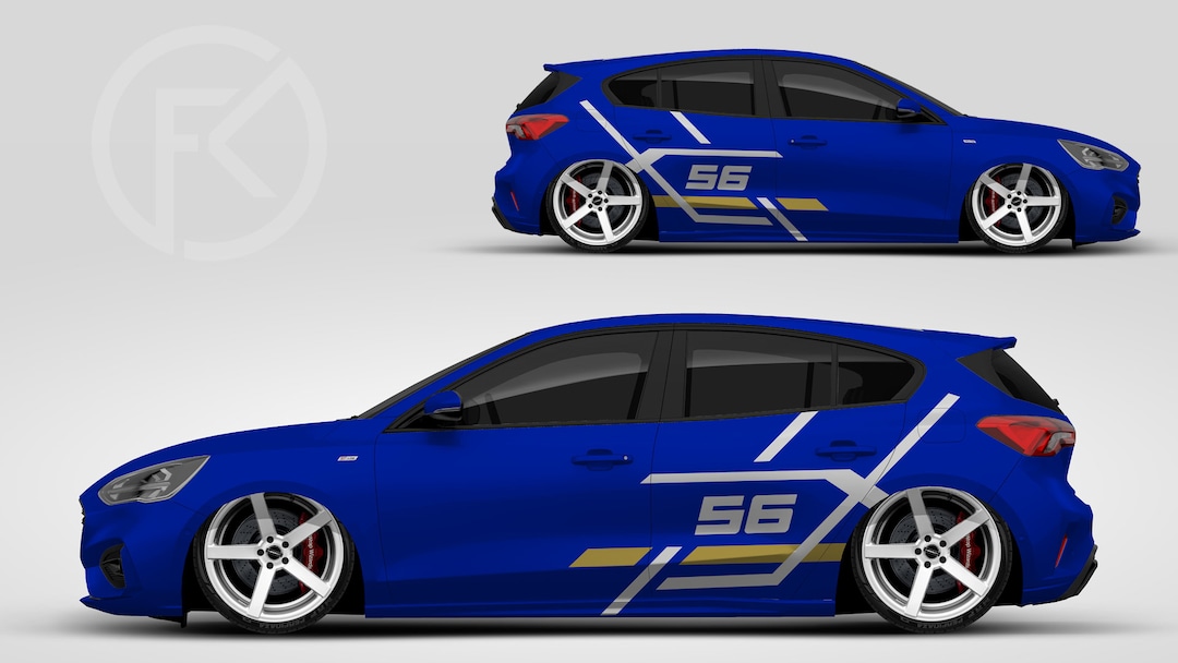 Universal Car Side Stickers Decor Design Set for All Vehicles - Etsy