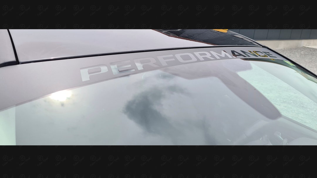 Performance Disc Wedge Lettering Design Universal Styling - Etsy