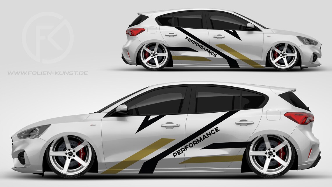 Vehicle Performance Foil Decor Car Carwrapping Styling 075 - Etsy