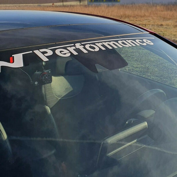 N Performance Windshield Decal - Etsy