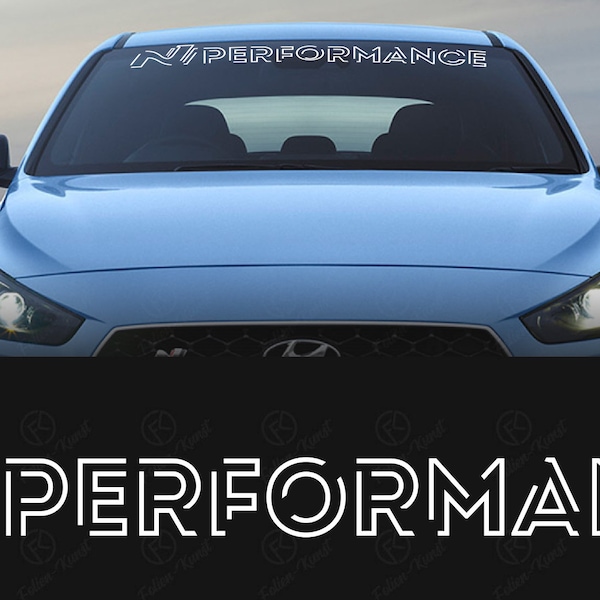 N Performance Sticker - Etsy