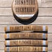 WHISKEY Barrel Stave Sign 29L / Custom Staves / Personalized Rustic ...