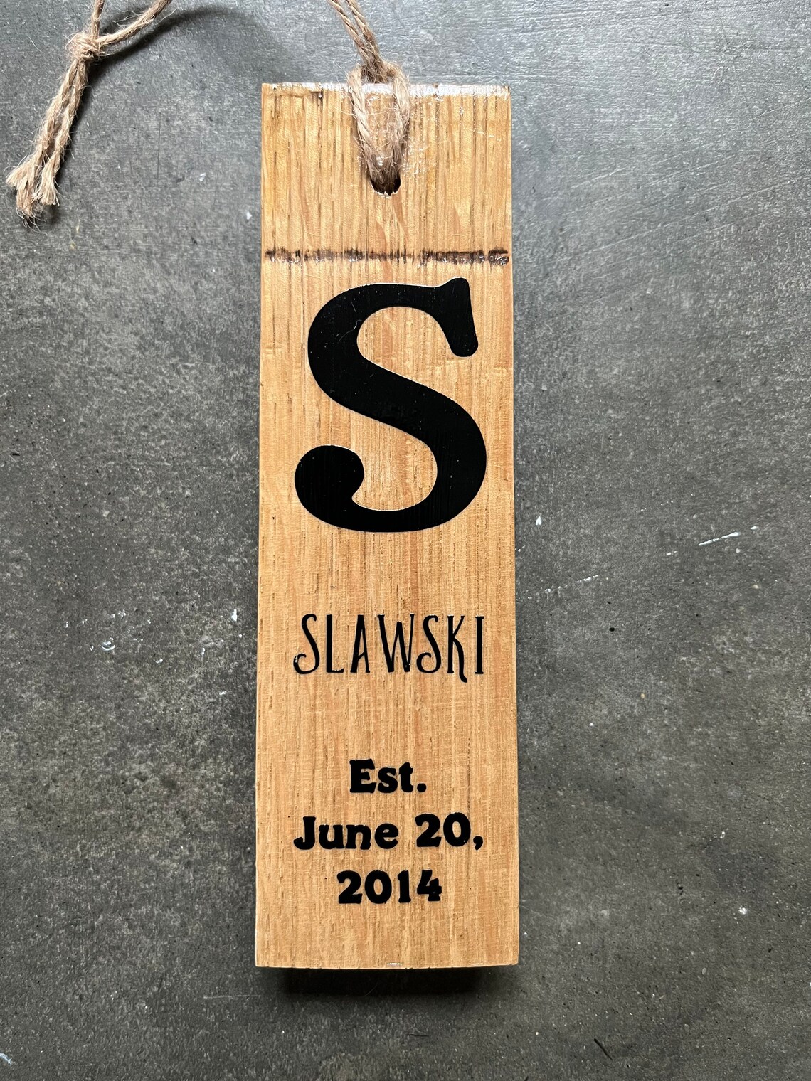 Whiskey Barrel Stave Ornament / Wooden Ornament / Custom - Etsy