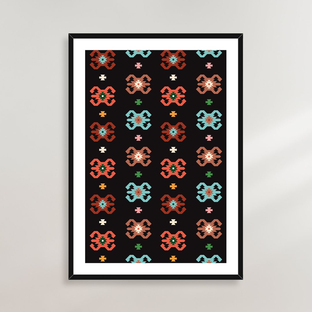Cilim Poster Serbia, Bosnia, Croatia - Etsy