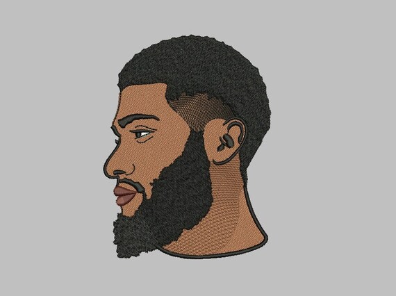 Machine Embroidery Design Man 3 4 5 6 Inch | Etsy
