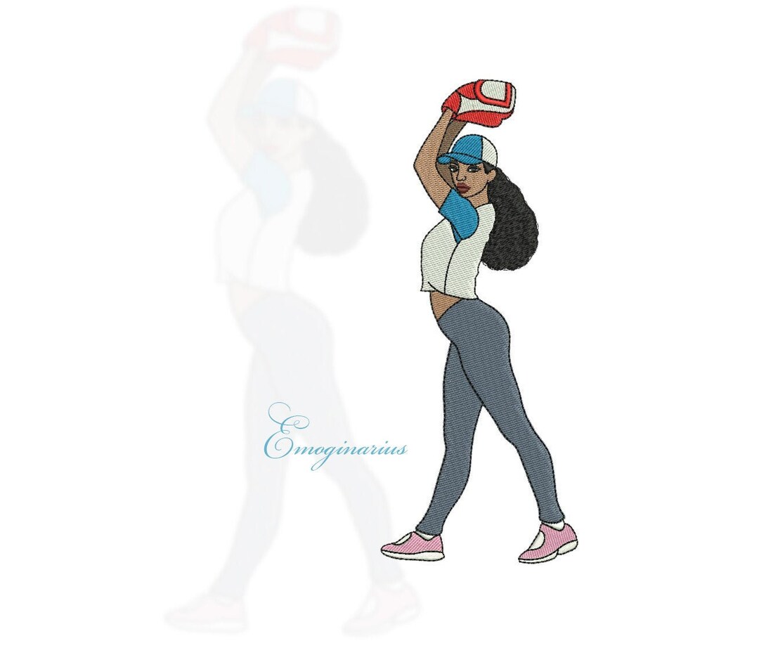 Machine Embroidery Design, Baseball Girl, Sport, Strong, College ...
