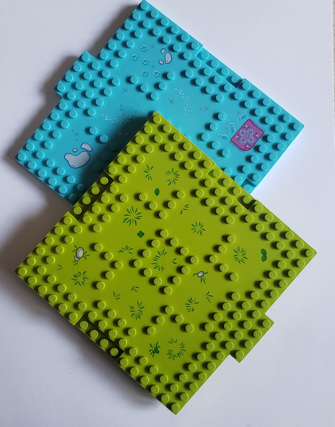 LEGO® Base Plate 16x16 W/ 1 X 4 Indentations & 1 X 4 Plate - Etsy