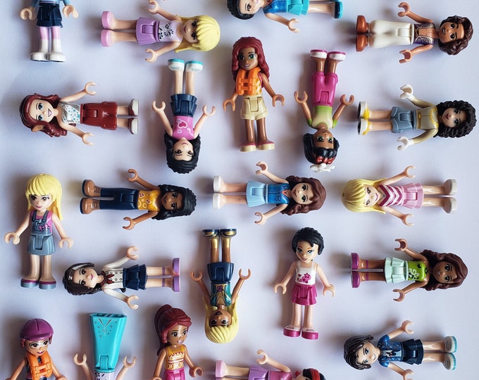 10 Minifigures LEGO® Friends FAST SHIPPING - Etsy