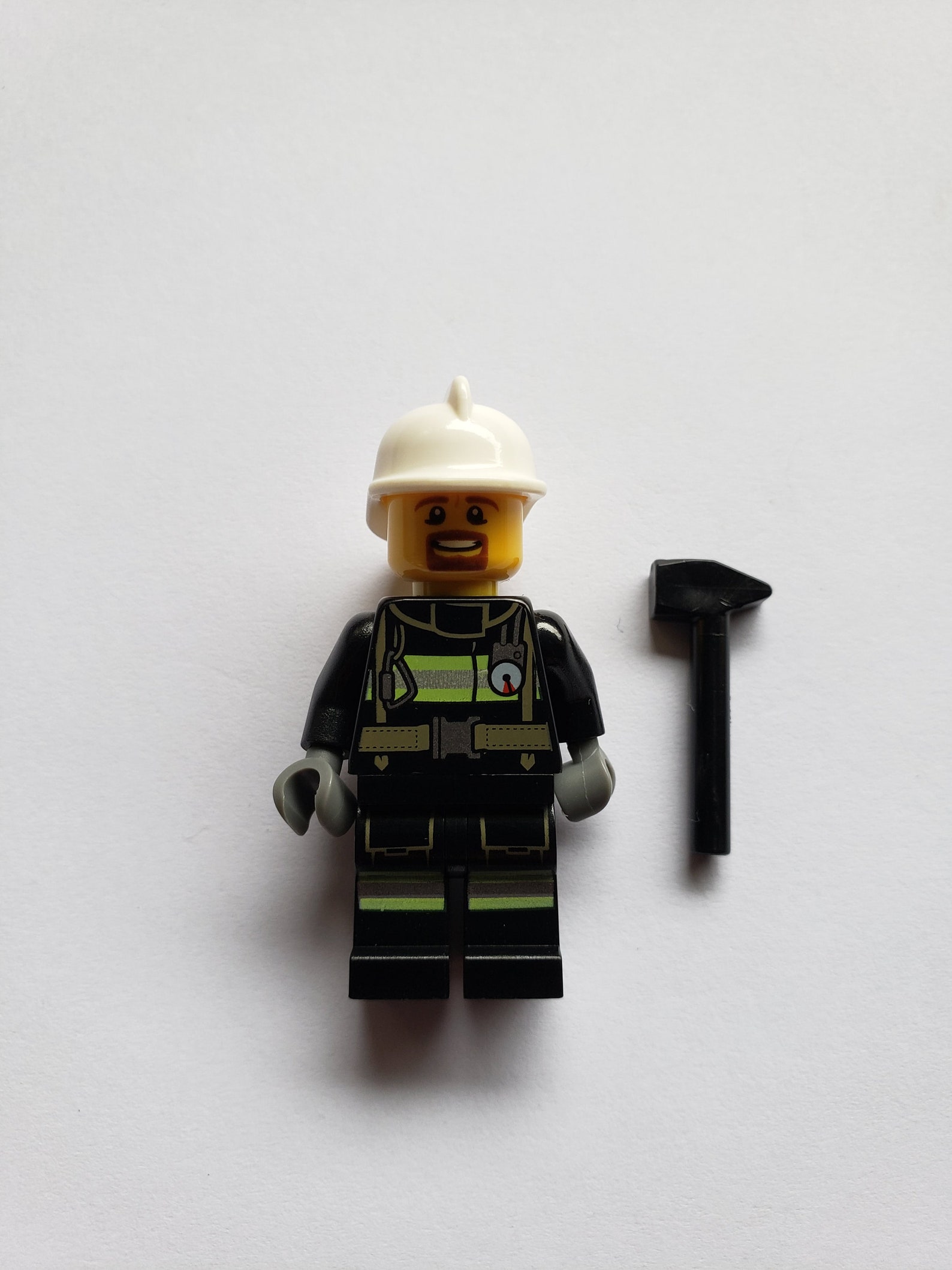 LEGO® Firefighter Custom Minifigure | Etsy