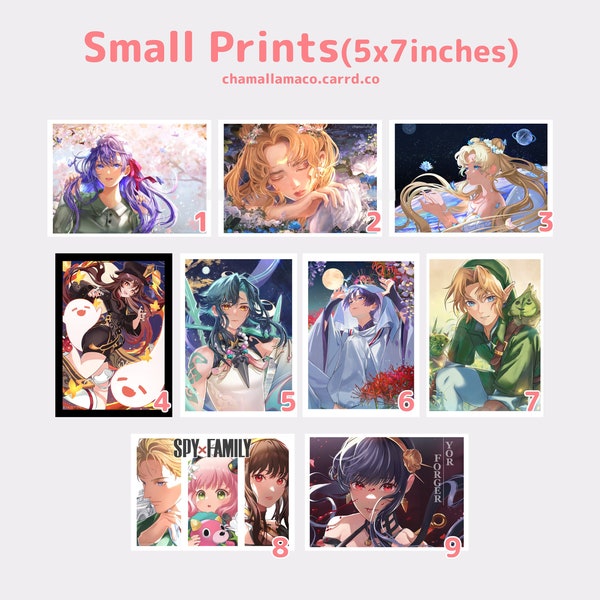Anime Prints - Etsy