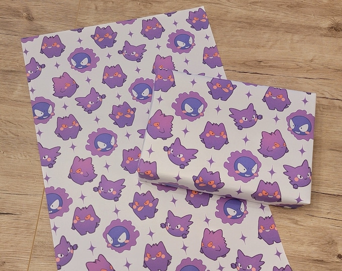 Pokemon Gift Wrap Sheets | Pokemon Wrapping Sheets | PKMN Gift Wrap ...