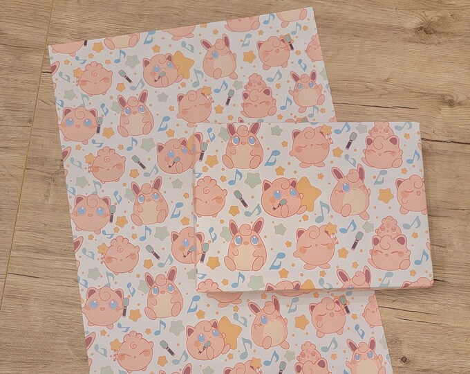 Pokemon Gift Wrap Sheets | Pokemon Wrapping Sheets | PKMN Gift Wrap ...