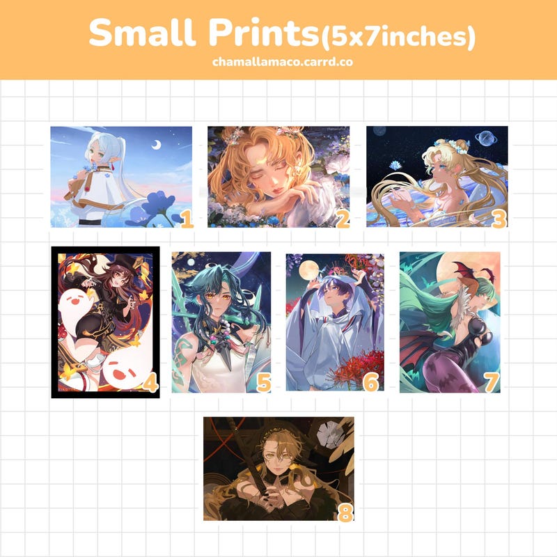Anime Prints - Etsy
