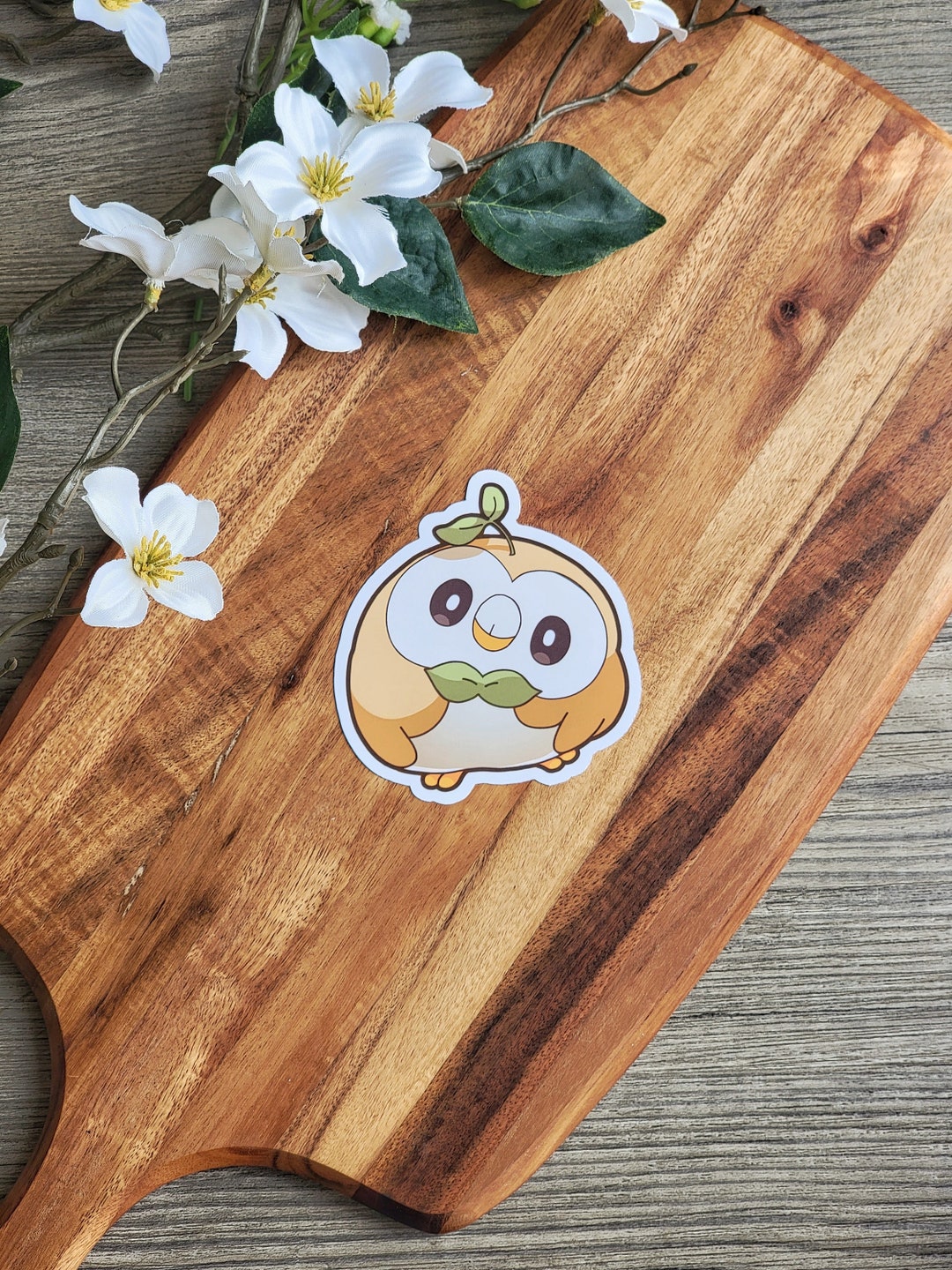 Rowlet Stickers Pokemon Stickers PKMN Stickers Anime Stickers Owl ...