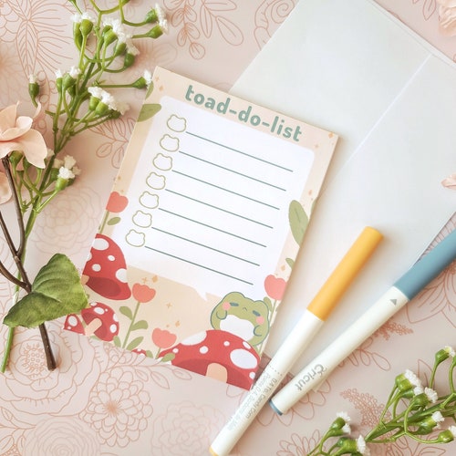 40 Sheets to Do List Cute Checklist Plant Themed Checklist - Etsy