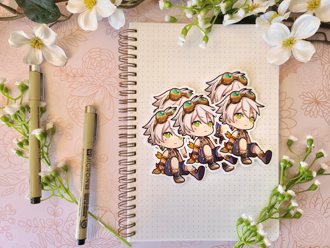 Genshin Impact Bennett Stickers Genshin Impact Stickers Bennett ...