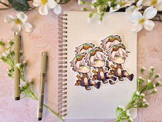 Genshin Impact Bennett Stickers Genshin Impact Stickers - Etsy UK