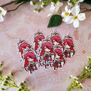 Genshin Impact Rosaria Stickers Genshin Impact Stickers - Etsy