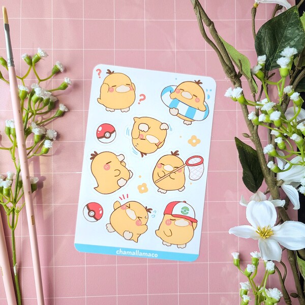 Psyduck Sticker - Etsy