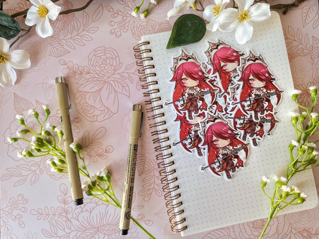 Genshin Impact Rosaria Stickers Genshin Impact Stickers Rosaria ...