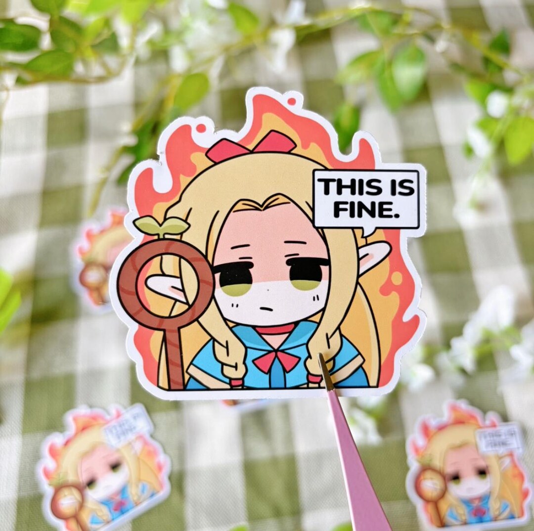 Marcille This is Fine | Dungeon Meshi | Delicious in Dungeon | Anime ...