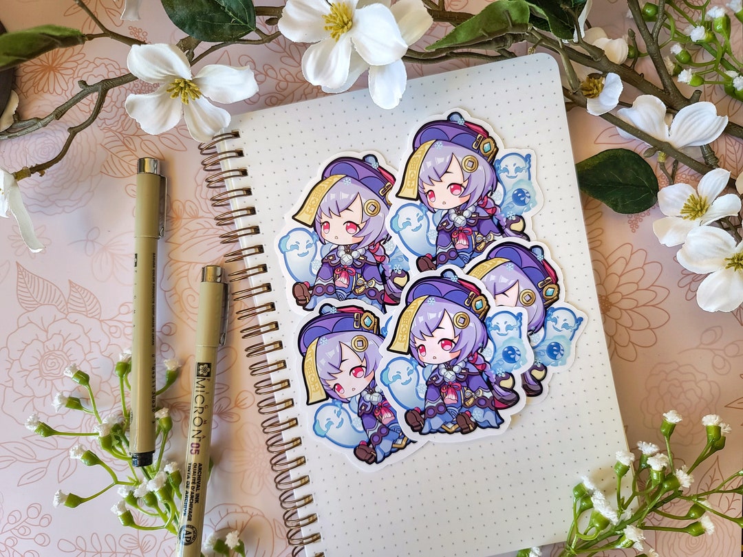 Genshin Impact Qiqi Stickers Qiqi Impact Stickers Qiqi Stickers High ...