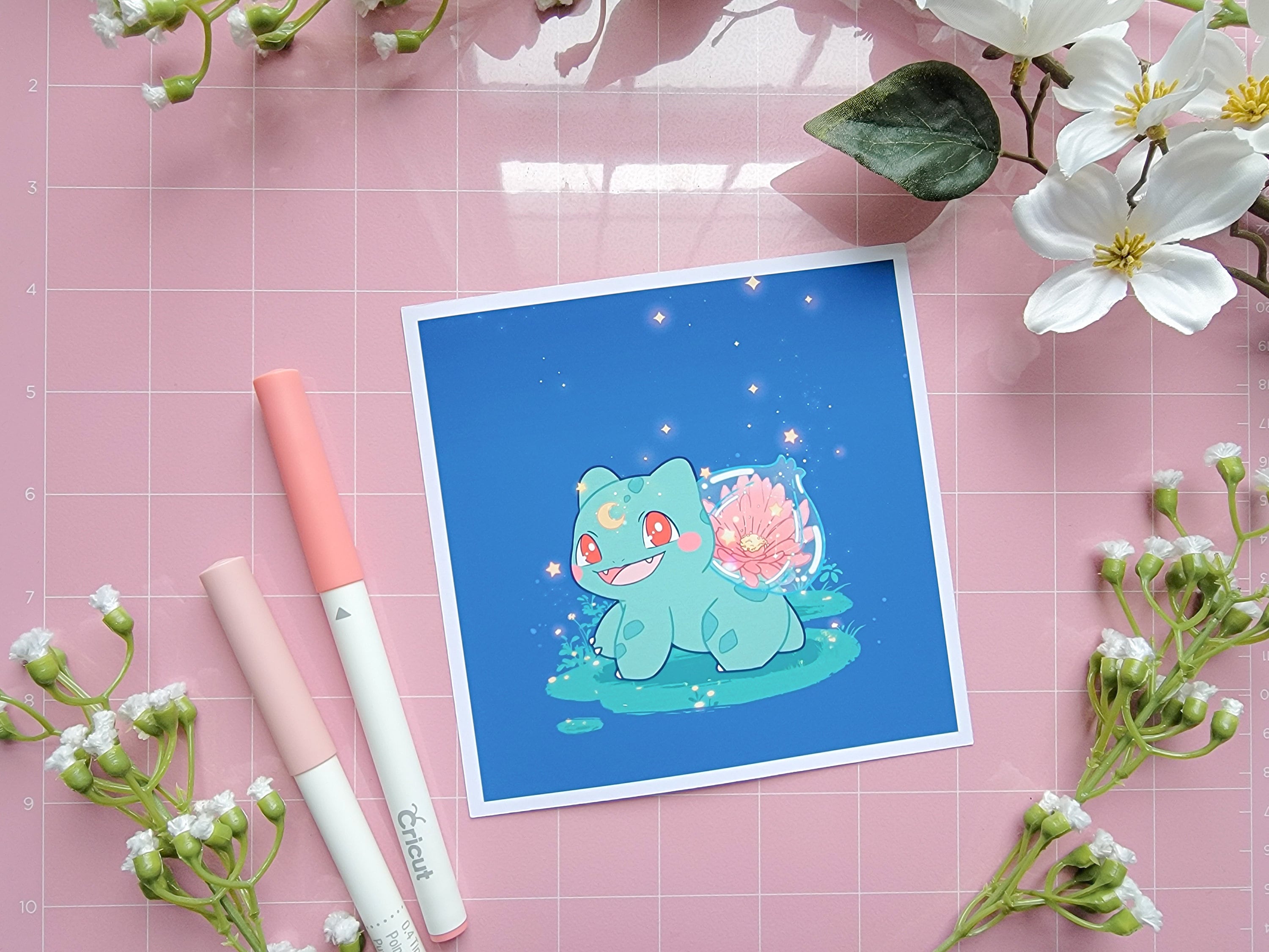 Bulbasaur Print Bulbasaur Pastel Giclee Print Bulbasaur - Etsy