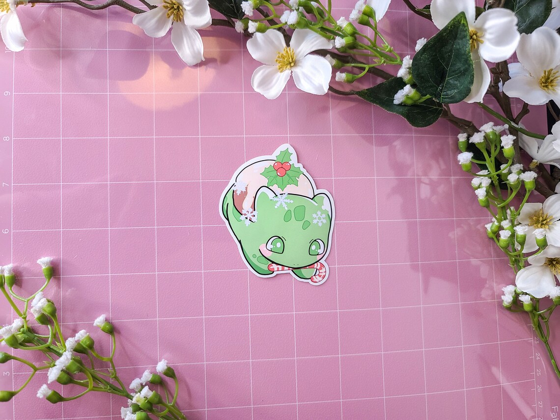 Bulbasaur Stickers Pokemon Stickers PKMN Stickers - Etsy